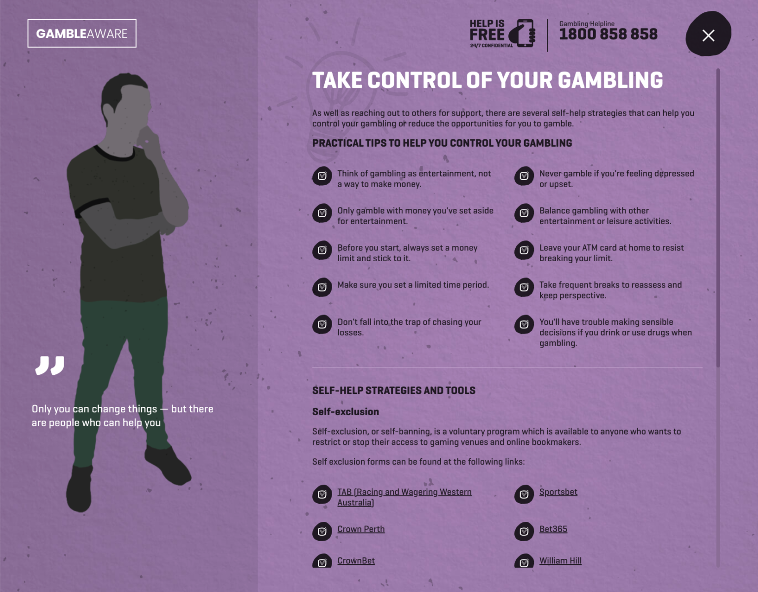 November Featured Service: Gamble Aware - eMHprac