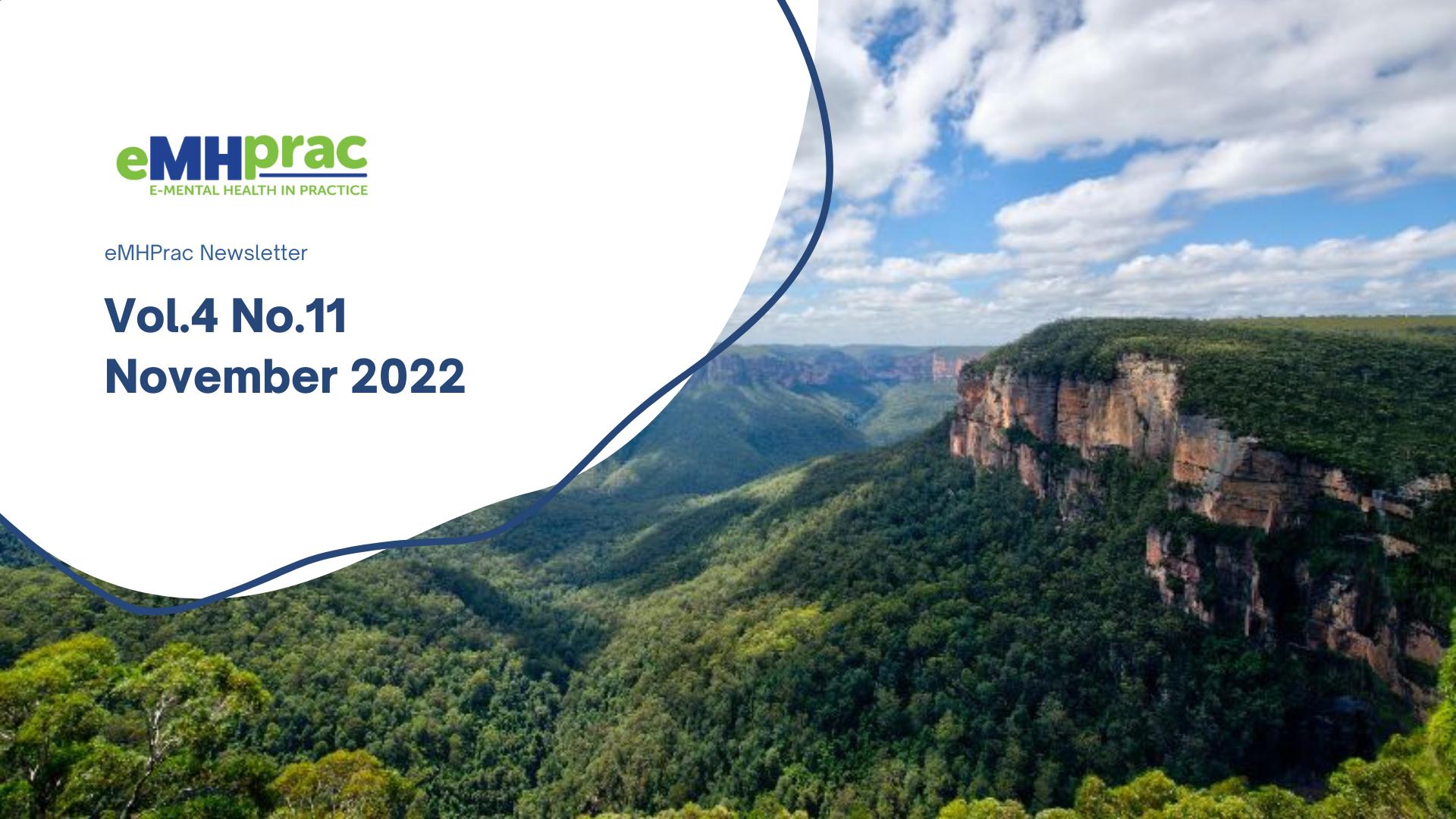 eMHPrac Newsletter Vol.4, No.11, November 2022 - eMHprac