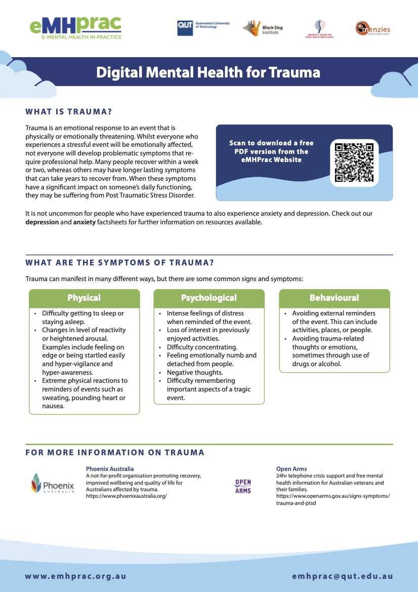 Managing PTSD in the Frontline Community - eMHprac