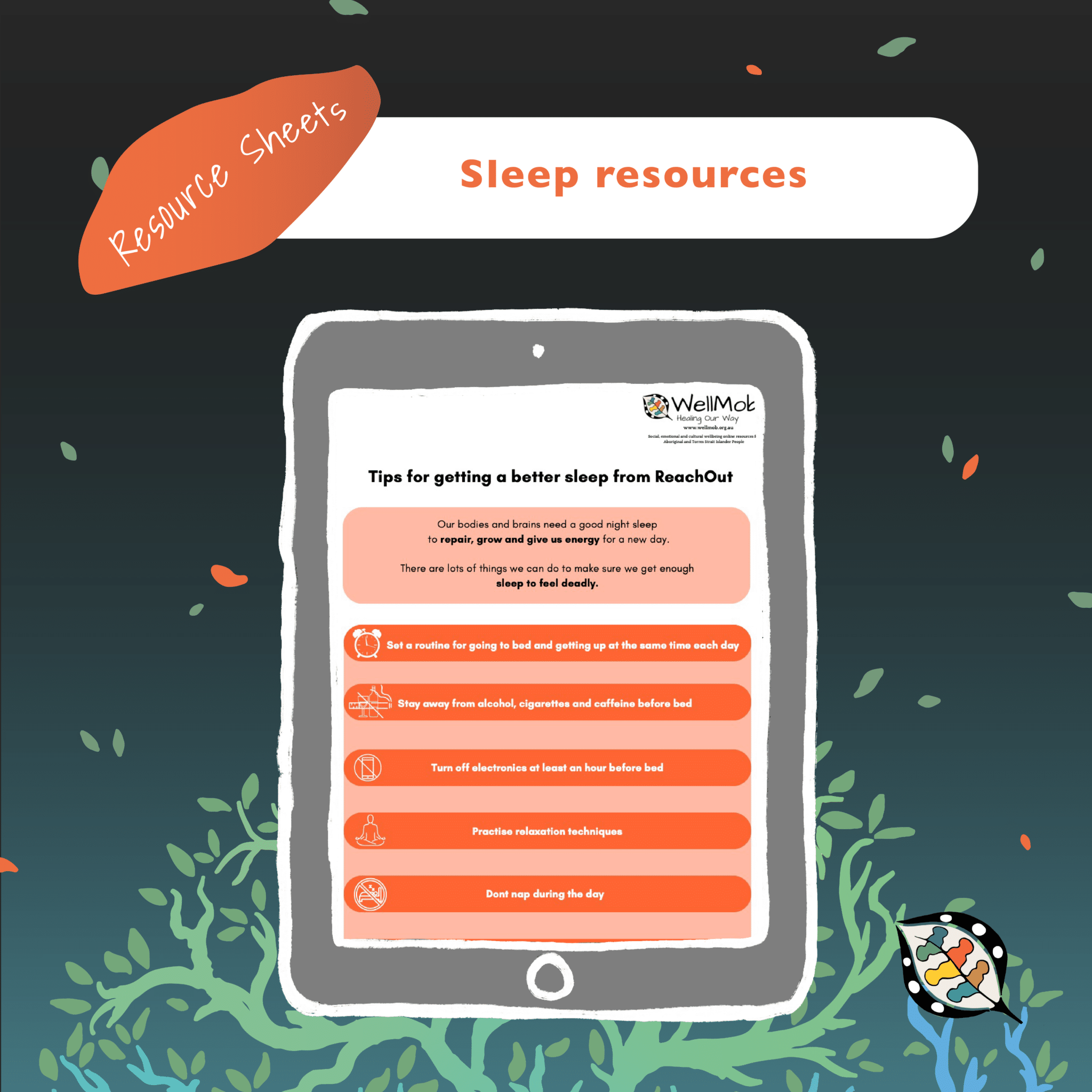Healthy Sleep Routines for Our Mob - eMHprac