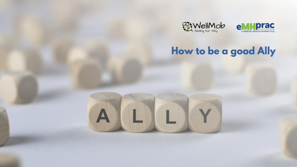 How to be a good Ally - eMHprac